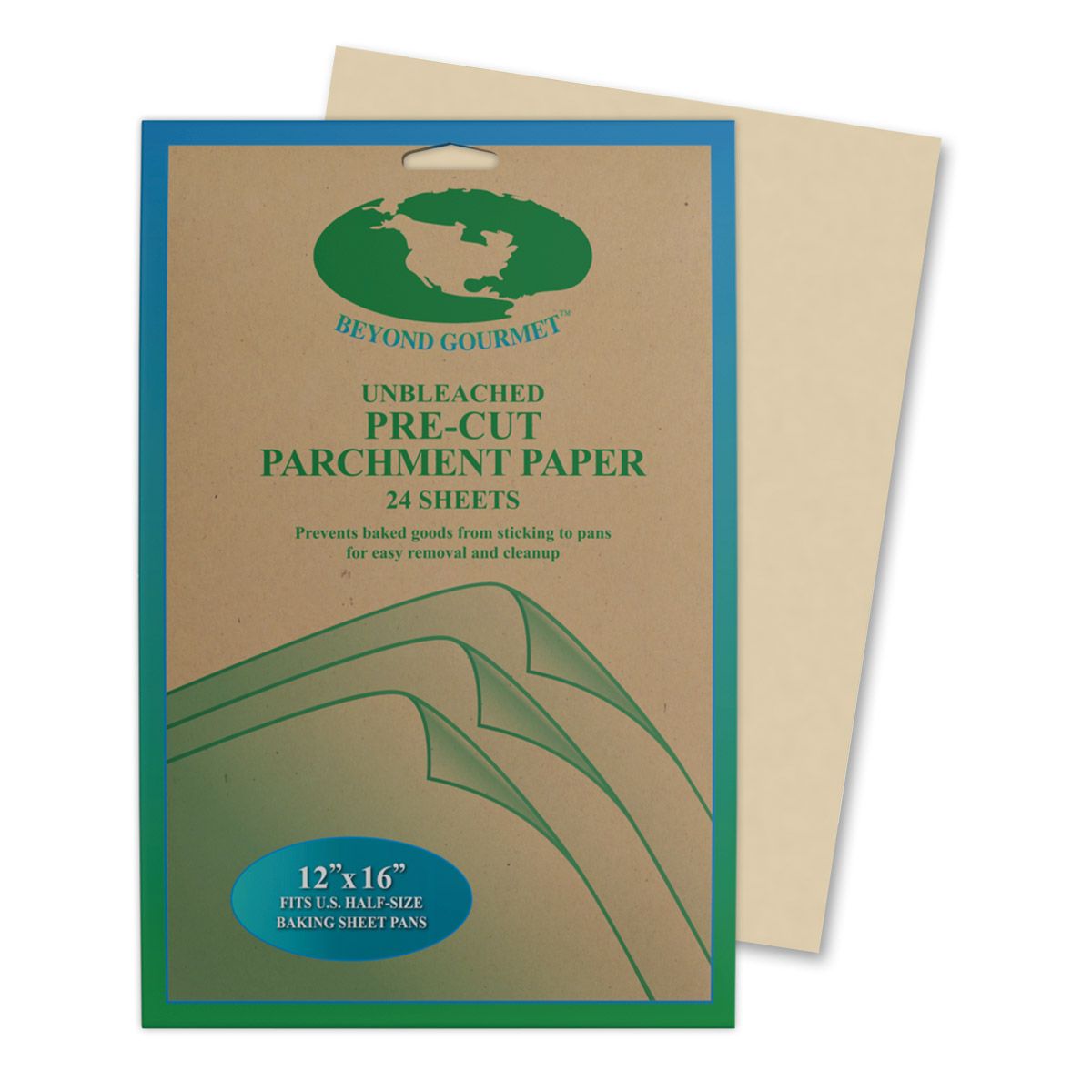 Unbleached Pre-Cut Parchment Sheets